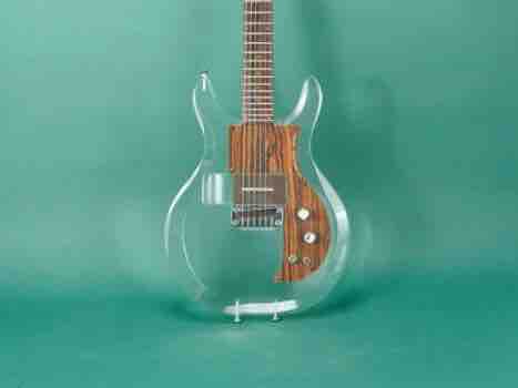 Guitarra transparente | Guitarra.online