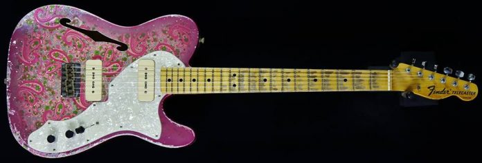 Paisley Telecaster rosa | Guitarra.online